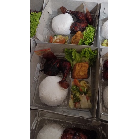 Jual nasi box ( paket ayam bakar) | Shopee Indonesia