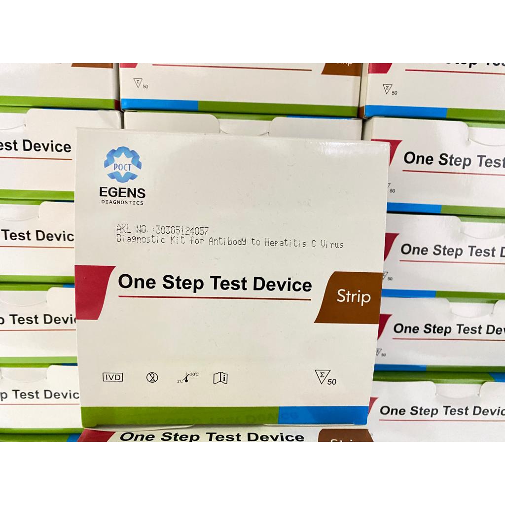 Jual Rapid Test HEPATITIS C STRIP Atau HCV Strip Merek Egens | Shopee ...