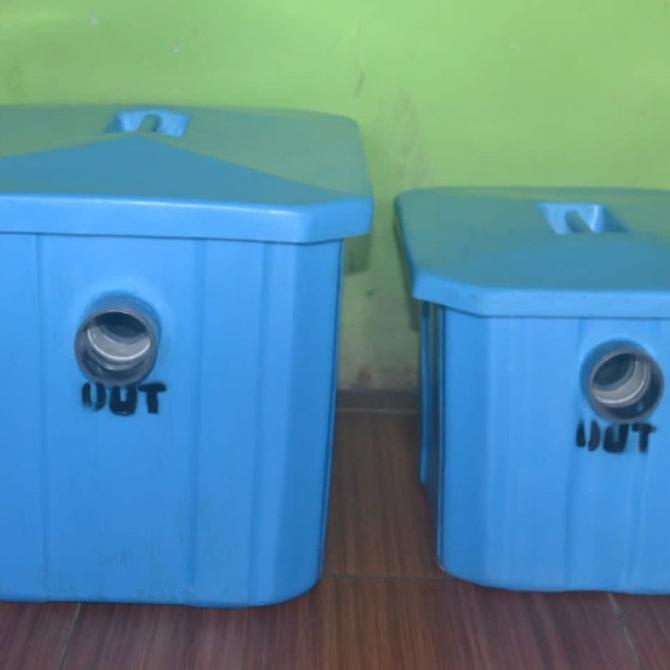 Jual GREASE TRAP FIBERGLASS /penyaring lemak fiber 30liter | Shopee ...