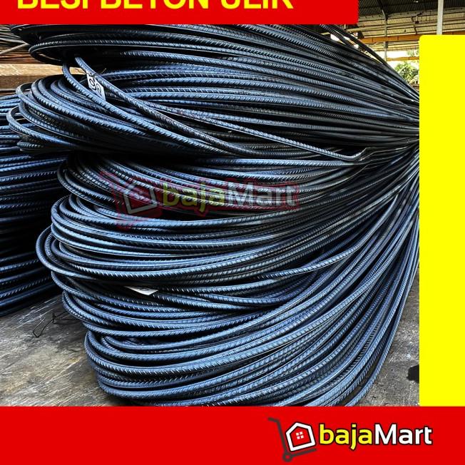 Jual Besi Beton Ulir Merek BAS SNI TP / TS 280 13 mm x 12 Meter | Shopee Indonesia