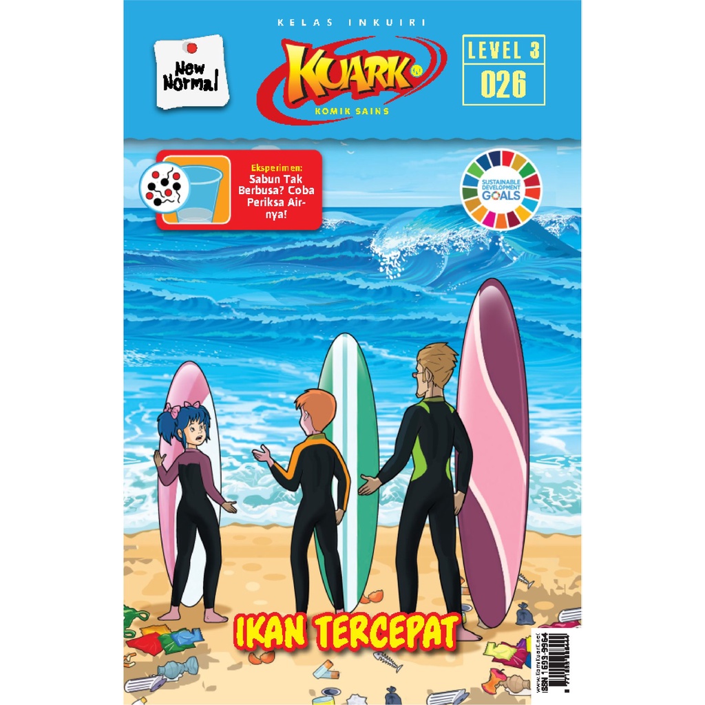 Jual KUARK Komik Sains Level III Nomor 026 New Normal - Materi OSK 2023 ...