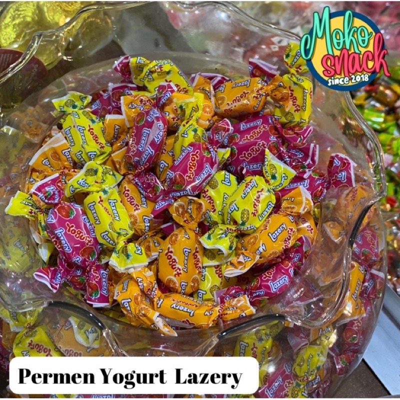 Jual Permen Lazery yogurt isi 40pcs | Shopee Indonesia