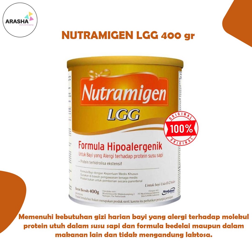 Jual NUTRAMIGEN LGG 400 g Usia 0-12 Bulan Hipoalergenik - Alergi ...