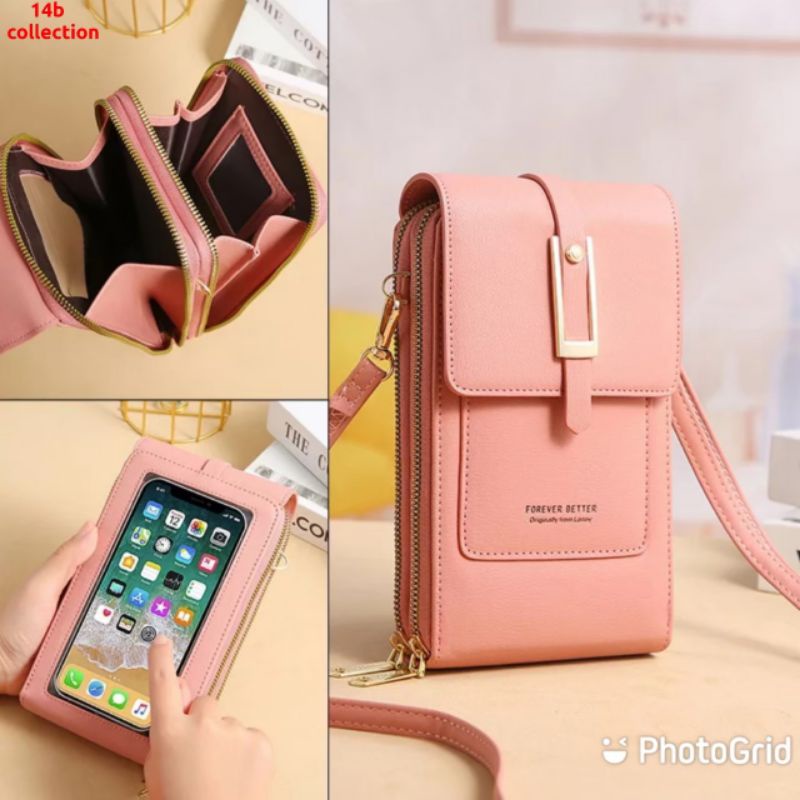 Jual Tas handphone Tas selempang wanita, layar sentuh dompet hp ...