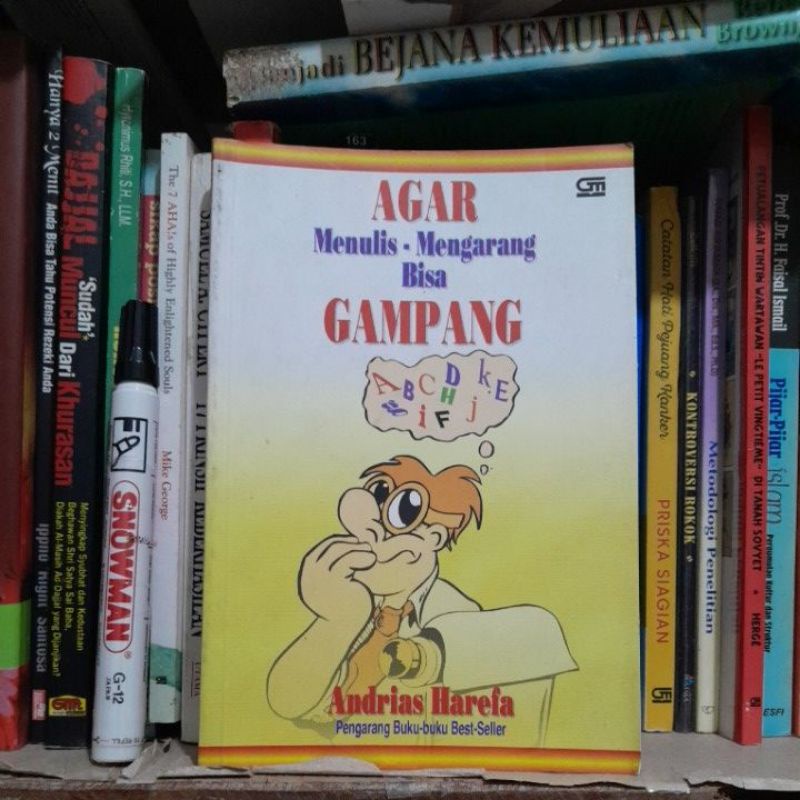 Jual Buku Agar Menulis Mengarang Bisa Gampang Andrias Harefa | Shopee ...