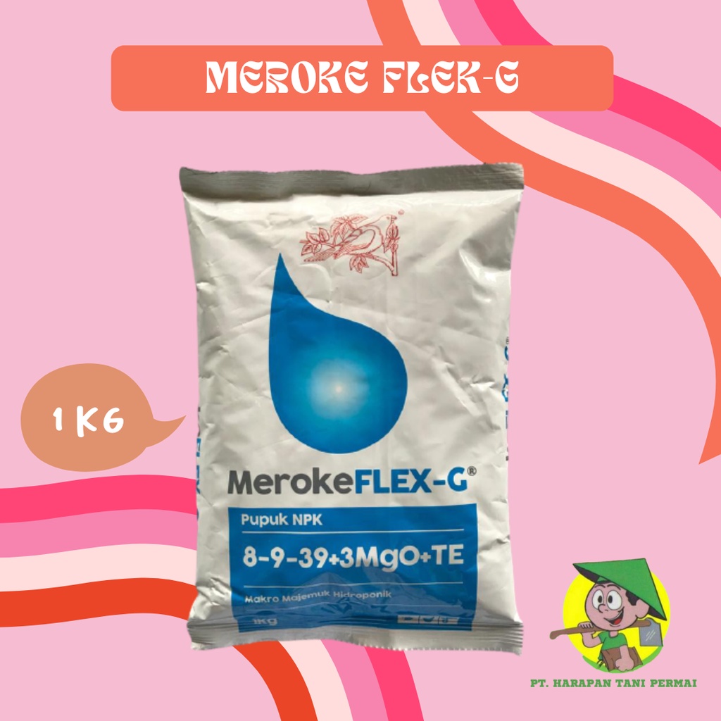 Jual Meroke NPK Flex G 1kg Soluble Original Pack | Shopee Indonesia