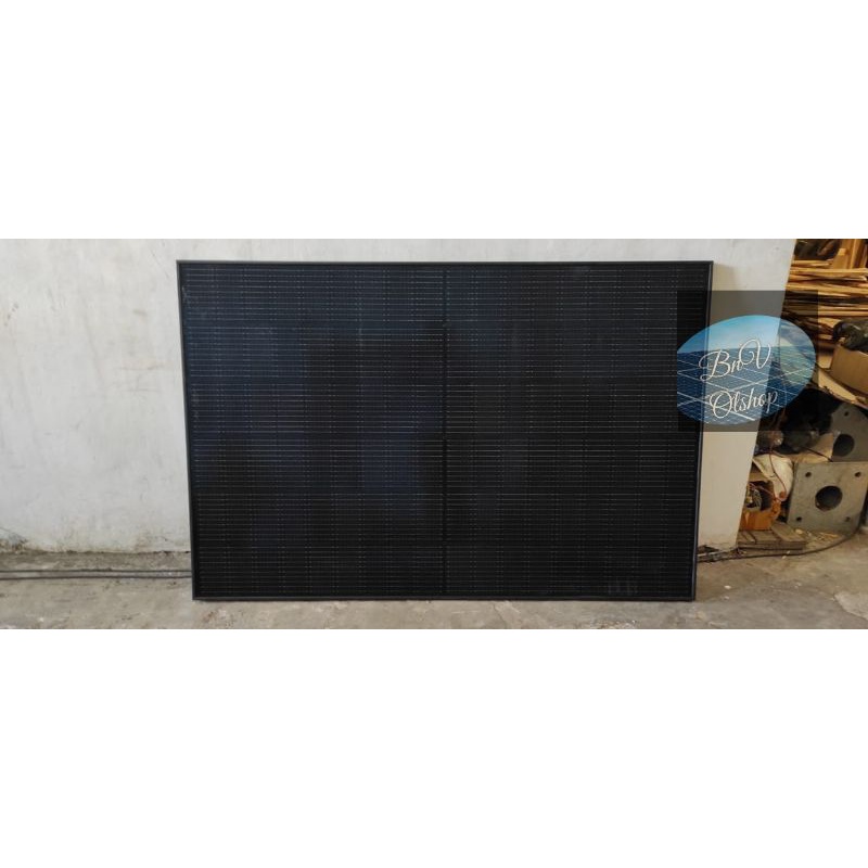 Jual Solar Cell 400wp Mono full black HD free peti | Shopee Indonesia