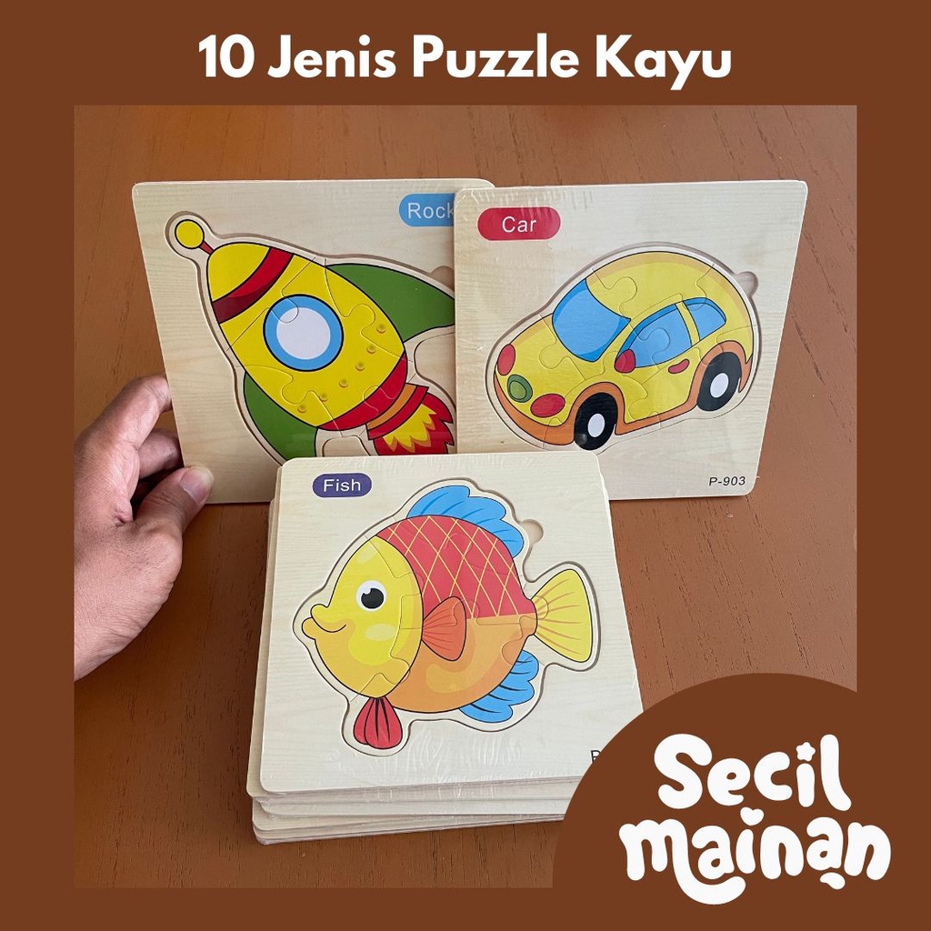 Jual Mainan Puzzle Kayu Anak - Wooden Puzle Toys | Shopee Indonesia