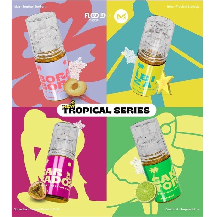 Jual LIQUID FOOM TROPICAL SERIES V2 SALTNIC 30ML | Shopee Indonesia