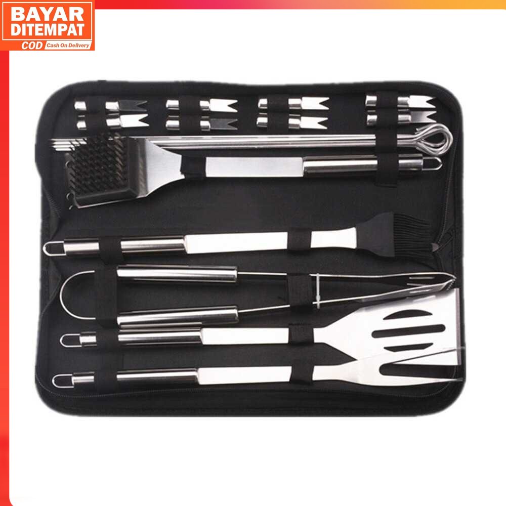 Jual ( 100% ORI ) GLANYOMI Alat Masak BBQ Barbecue Grilling Tools ...
