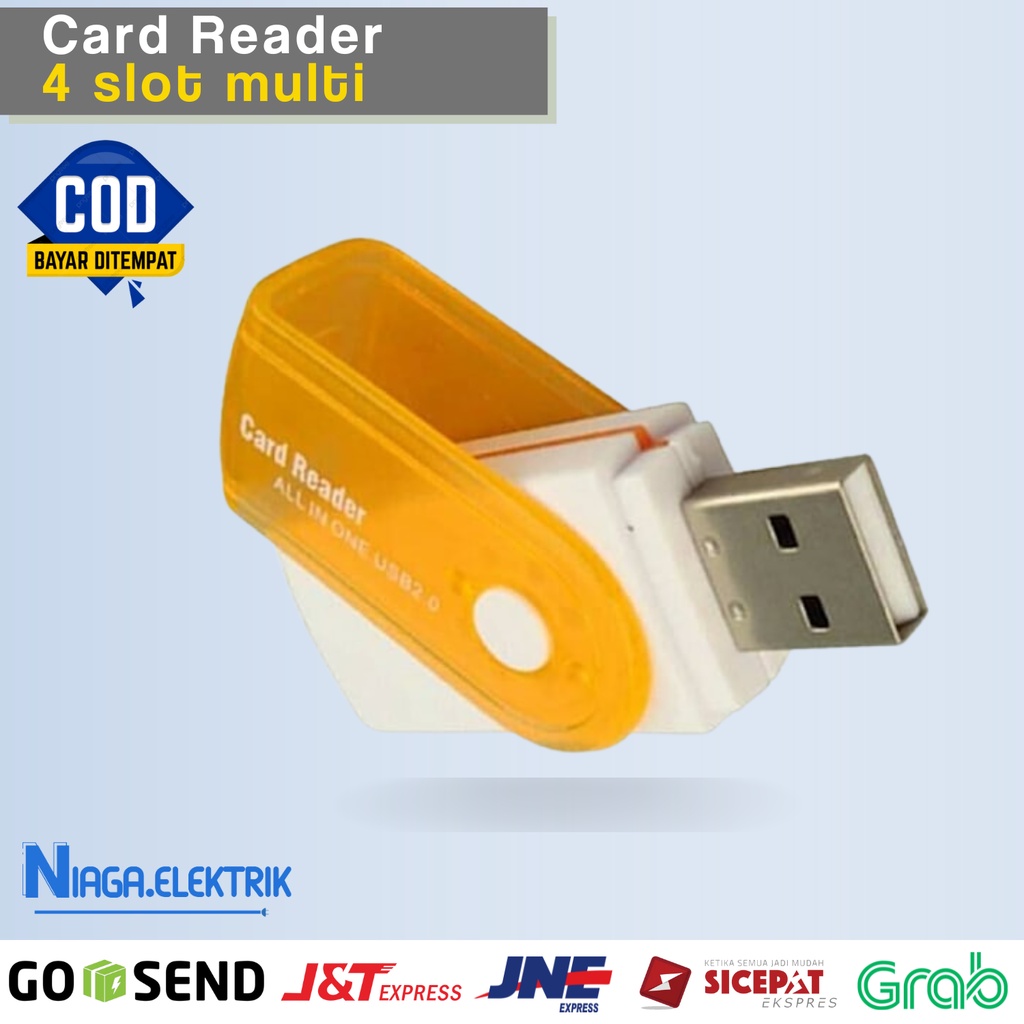 Jual Card reader murah untuk slot micro sd mini mmc plug otg katrider ...