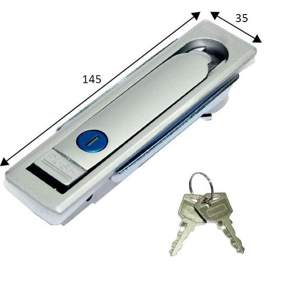 Jual Kunci Panel Box Push Lock MS 712-1 Doff ( 150 x 38mm ) Haitan ...