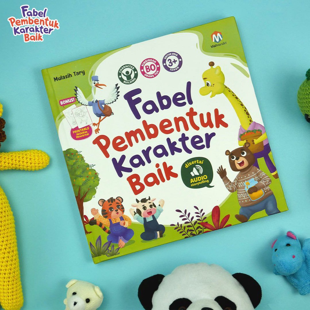 Jual Buku Cerita Anak Fabel Pembentuk Karakter Baik Soft Cover Ziyad ...