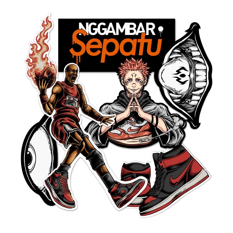 Jual Nggambar Sepatu - Sticker Pack | Shopee Indonesia