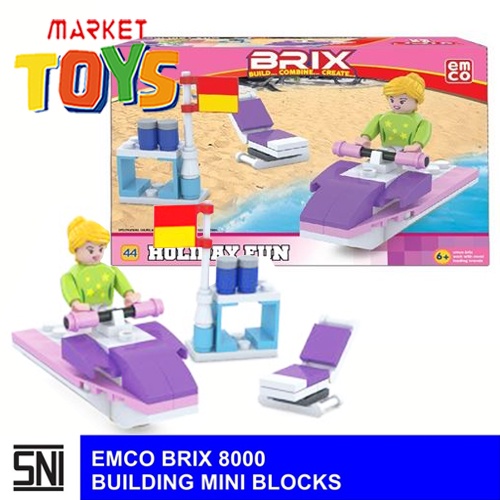 Jual EMCO Brix Mini 8000 Series - 12 Assortment Mainan Anak Brick ...