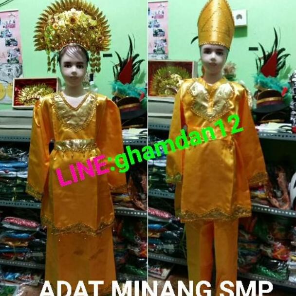 Jual BAJU ADAT MINANG SMP /BAJU TARI MINANG FEW847684E | Shopee Indonesia