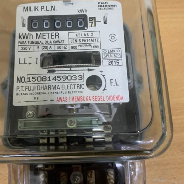Jual KWH METER 1 PHASE FUJI DHARMA 5(20) | Shopee Indonesia
