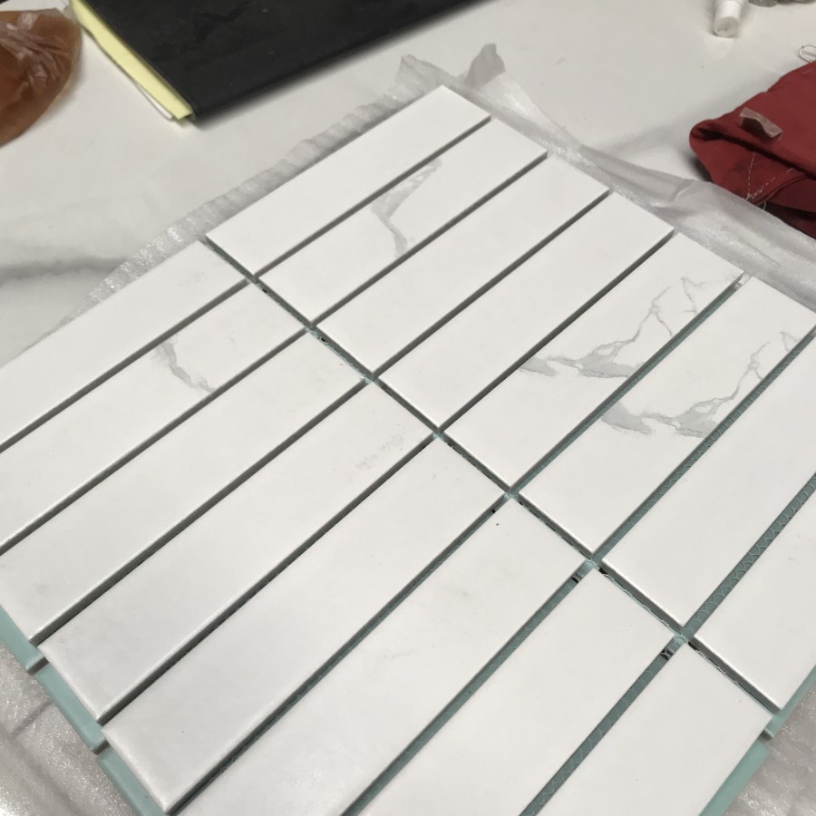 Jual MOSAIC TILE KERAMIK PERSEGI PANJANG / MOZAIK LANTAI DINDING DAPUR ...