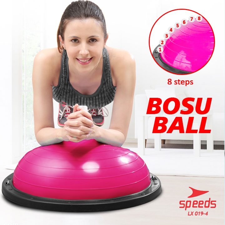 Jual SPEEDS Balance Step Bosu Ball step bosuball Kuat Tebal Alat ...