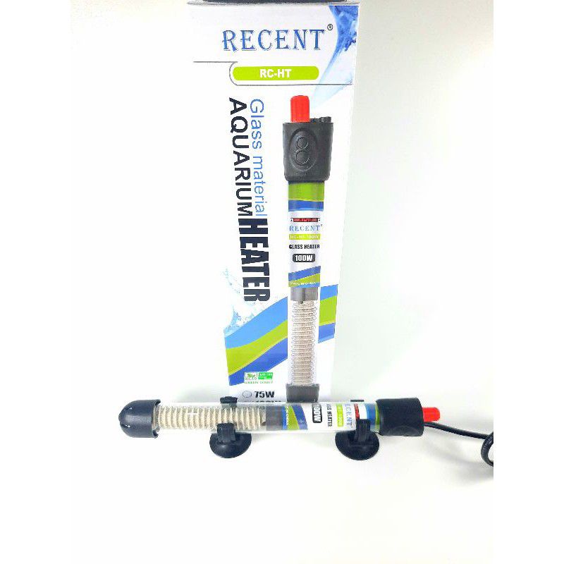 Jual Pemanas Air Aquarium HEATER KACA RECENT RC HT 100 WATT | Shopee ...