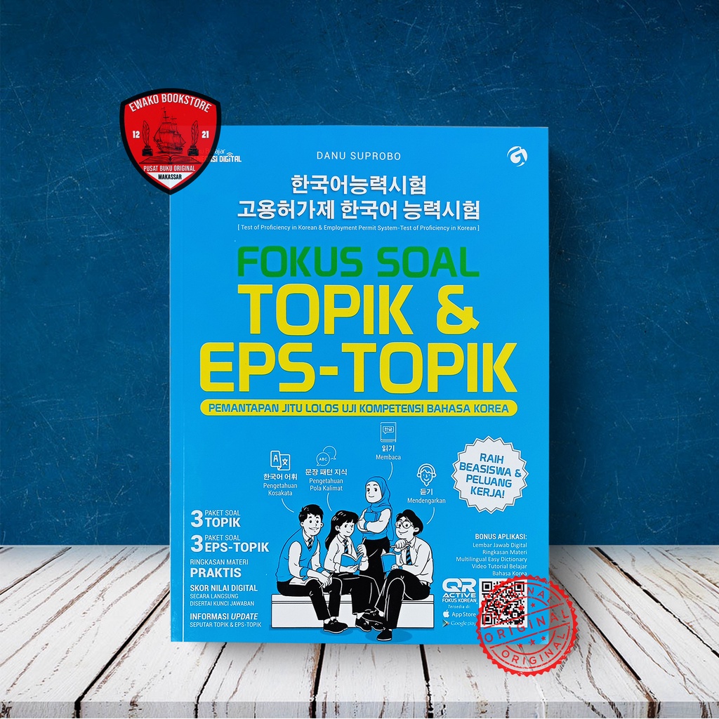 Jual Buku Tes Bahasa Korea Fokus Soal Topik & EPS-Topik | Shopee Indonesia
