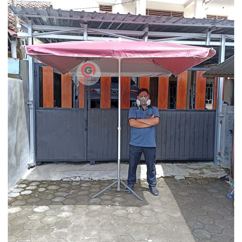 Jual PAYUNG KOTAK 2X2 METER Payung Pantai payung petak Payung Usaha ...