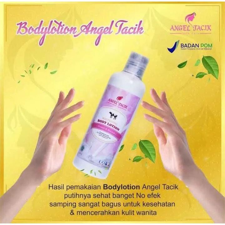 Jual (ORI 100%) Lotion Angel Tacik Plus Mimi White Aha / Angel Tacik ...
