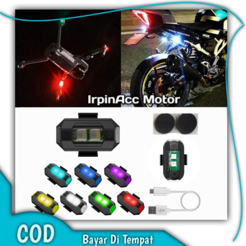 Jual LAMPU LAMPU LED VARIASI MOTOR UNIVERSAL LAMPU VARIASI MOTOR MODEL ...