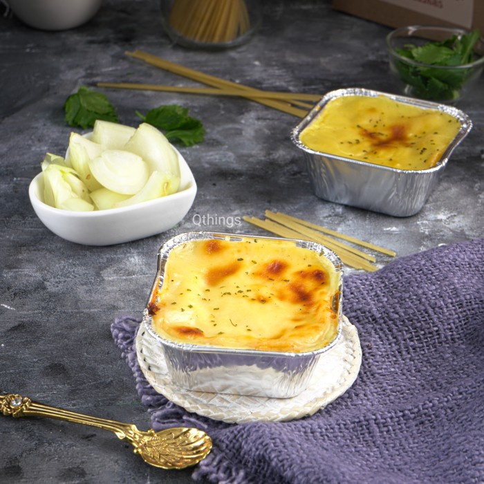 Jual Pasta Spaghetti Brulee Keju Lumer 100 ml Snack Box | Shopee Indonesia