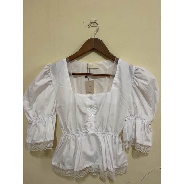 Jual Preloved warren top by shopmarra | Shopee Indonesia
