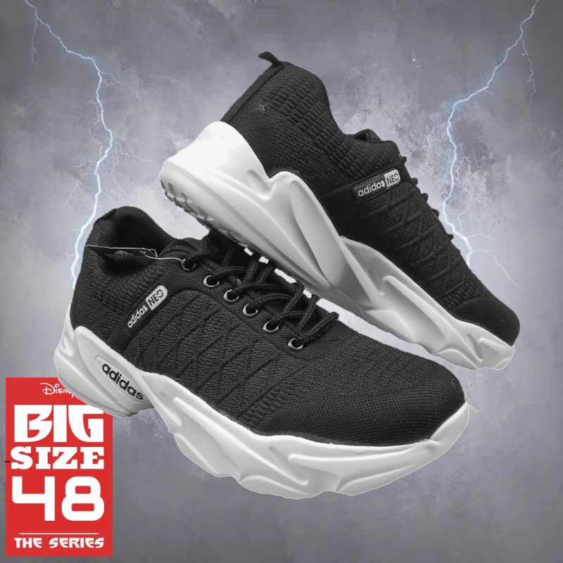 Jual sepatu olahraga jumbo pria big size 44 45 46 47 48 lari sneakers ...