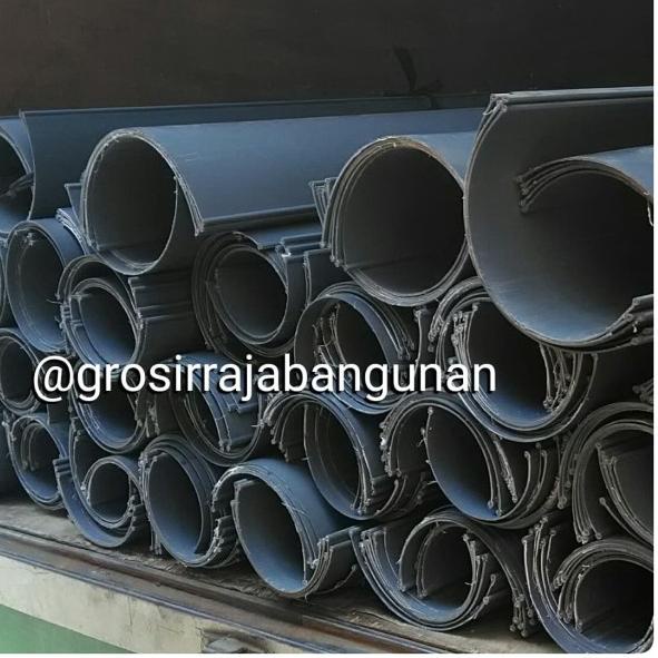 Jual TALANG AIR RUMAH SETENGAH LINGKARAN PVC PANJANG 4 M - Ukuran 6 ...