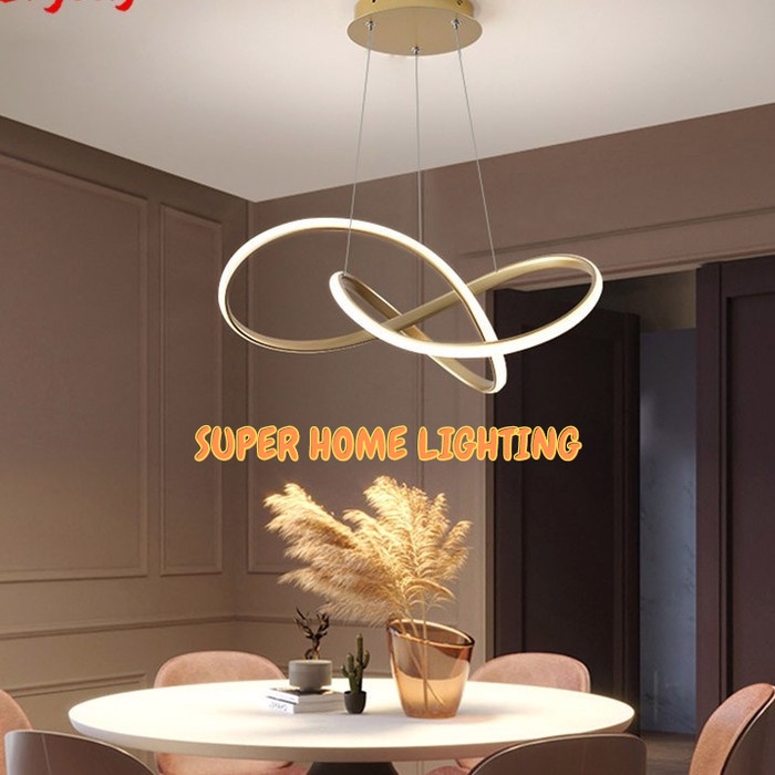 Jual Lampu Gantung Lampu Gantung Ruang Makan Led Modern Minimalis Ruang Makan Meja 88806 ...