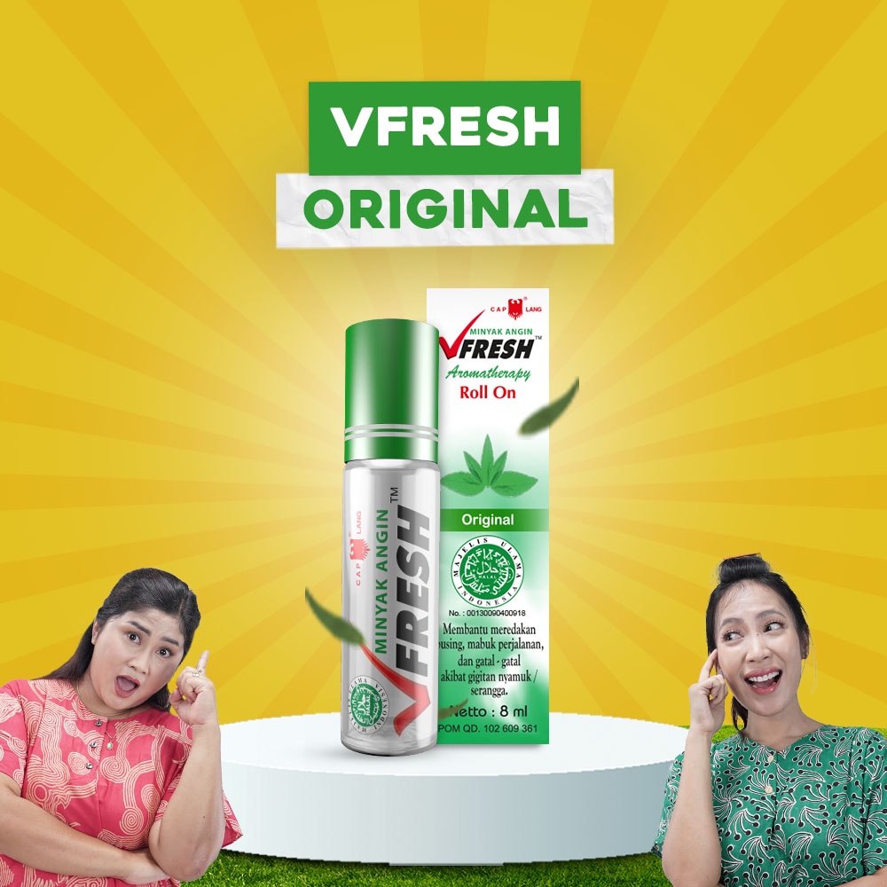 Jual Cap Lang VFRESH ORIGINAL 8 ML | Shopee Indonesia