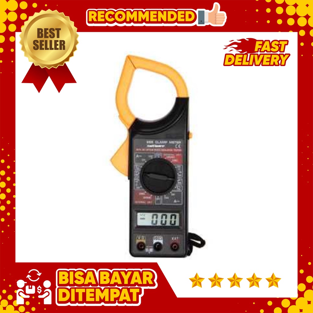 Jual Digital Clamp Multimeter Tang Ampere / Digital Clamp Meter / Alat ...