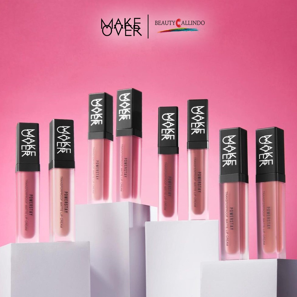 Jual Make over Powerstay Transferproof Matte Lip Cream | Shopee Indonesia