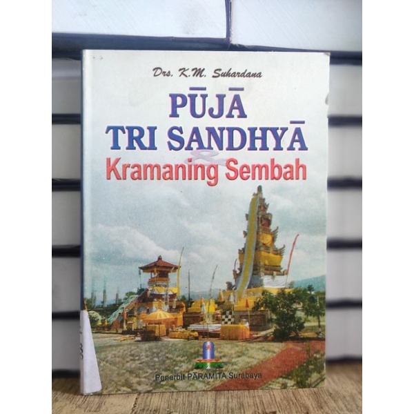 Jual Buku Agama Hindu Puja Tri Sandhya Kramaning Sembah | Shopee Indonesia