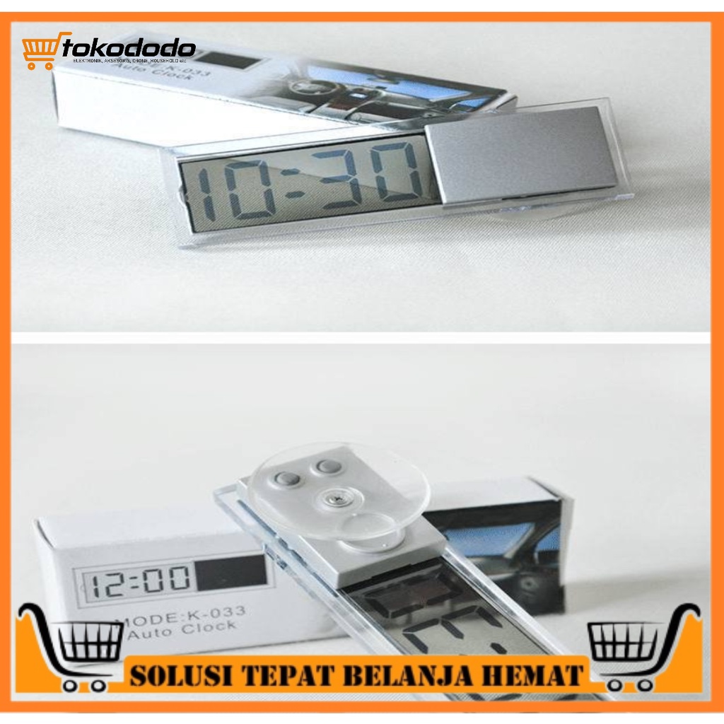 Jual JAM DIGITAL MOBIL TEMPEL DASHBOARD KENDARAAN | Shopee Indonesia