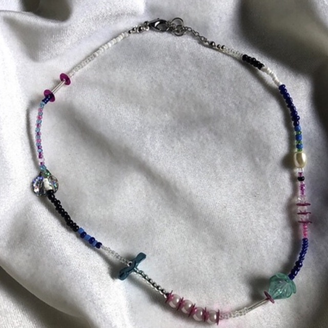 Jual KANI NECKLACE PEARL MIX / NECKLACE BEADS / KALUNG MANIK MANIK | Shopee Indonesia