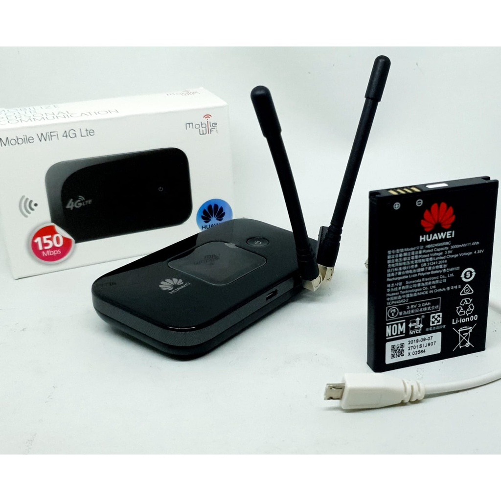Jual Modem Wifi 4G Lte Router mifi Huawei E5577 [MAX2] 3000mAh | Shopee ...