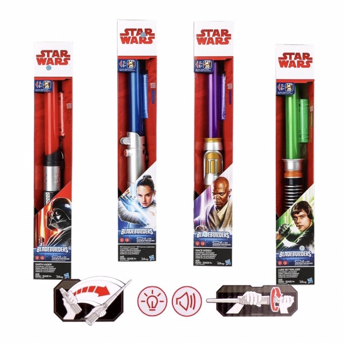 Jual Lightsaber Bladebuilders Star Wars Starwars Hasbro Rey Darth Vader ...