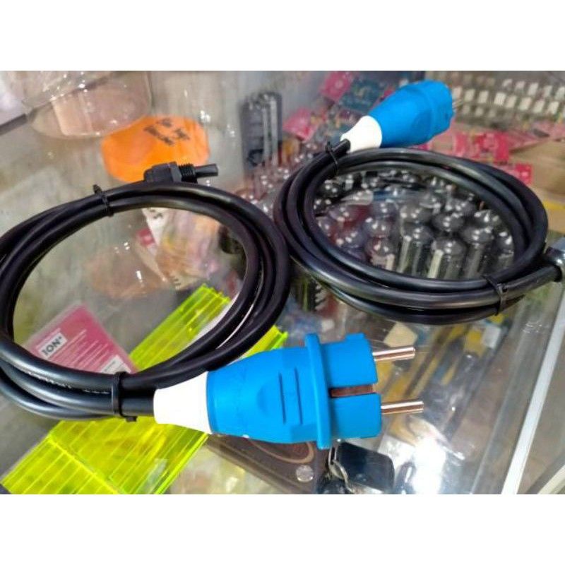 Jual AEBDG KABEL AC POWER EWIG BIRU BUILT UP LENGKAP KABEL DAN STOPER ...