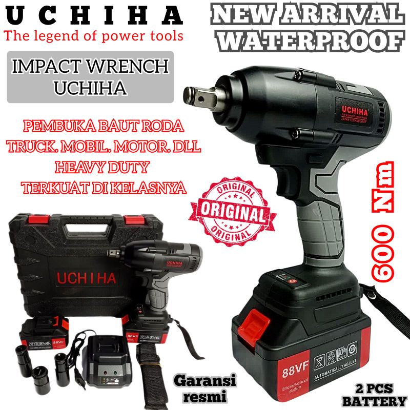 Jual Impact wrench 88vf uchiha mesin pembuka baut ban roda mobil motor ...