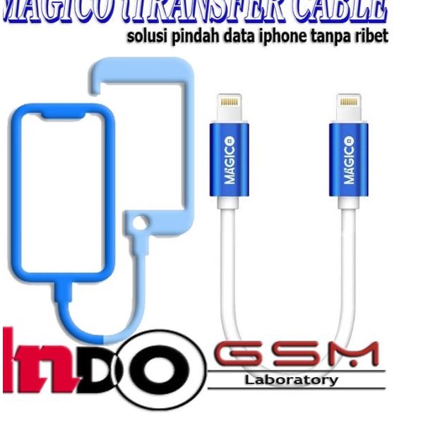 Jual KABEL RESTORE DATA IPHONE MAGICO iTRANSFER CABLE MAGICO DCSD DIAG ...