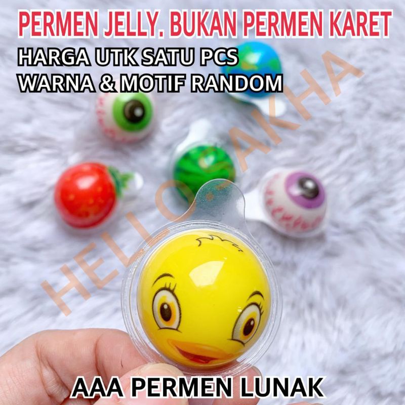 Jual HALAL BPOM RI PERMEN JELLY VIRAL BOLA MATA DUNIA BUMI PLANET BUAH ...