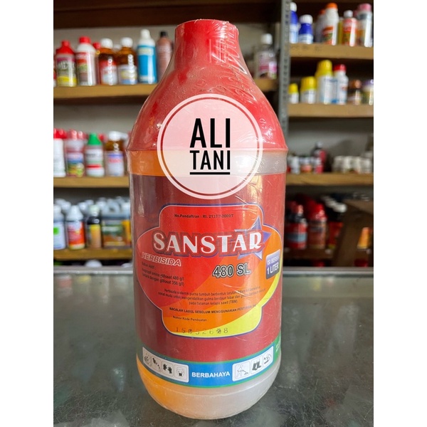 Jual SANSTAR 480 SL Kemasan 1 Liter Herbisida / Racun Rumput Sistemik | Shopee Indonesia