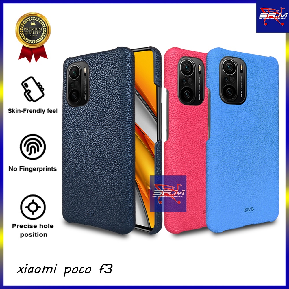Jual Casing Poco F3/ Realme K40 Hardcase SVL Vintage Leather Slim Case ...