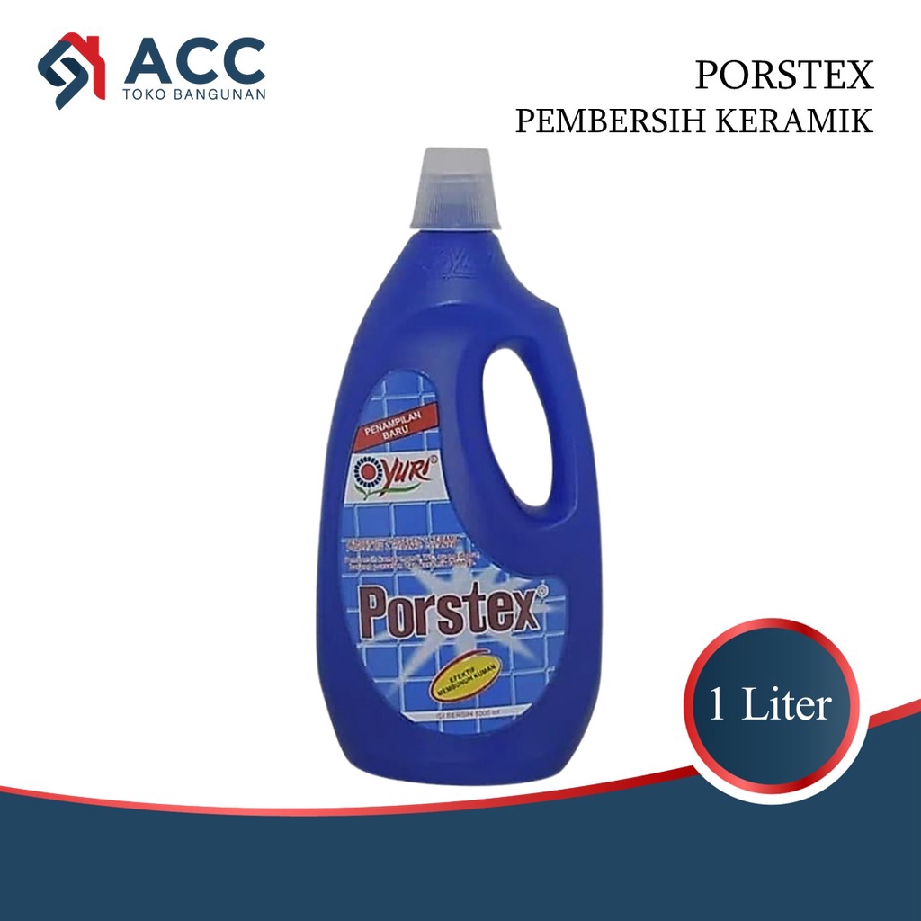 Jual Yuri Porstex 1000 ml / Pembersih Keramik & Lantai | Shopee Indonesia
