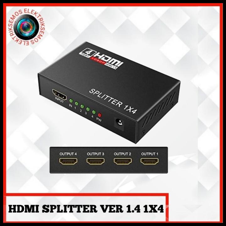 Jual Hdmi Splitter 1-Input 4-Output | Shopee Indonesia