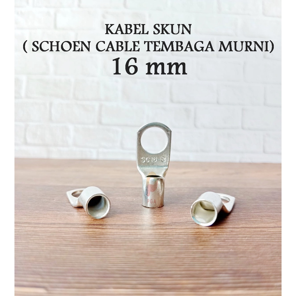 Jual KABEL SKUN / SCHOEN CABLE TEMBAGA MURNI 16mm | Shopee Indonesia